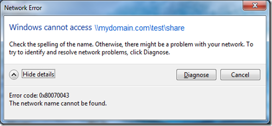 Information Technologies: Windows 7 Cannot Access Microsoft Distributed ...
